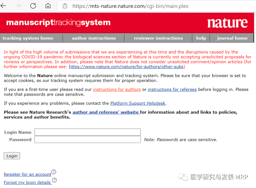 SCI期刊常见的投稿系统界面及特点 - 知乎