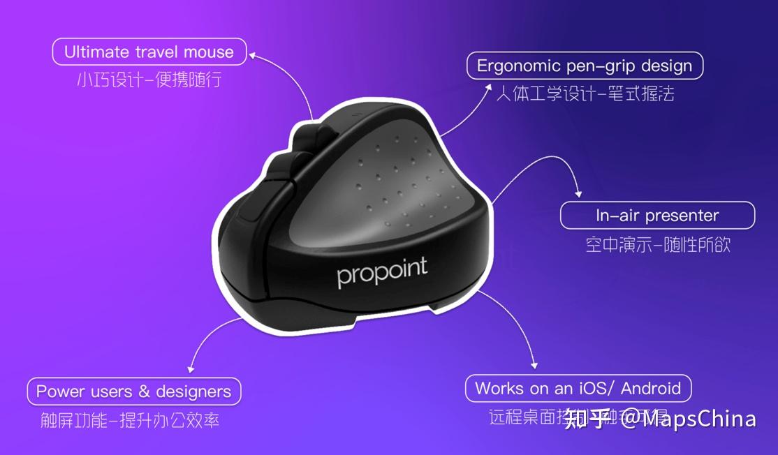 最懂iPad的迷你蓝牙鼠标，SwiftPoint ProPoint｜笔式握法的人体工学新玩法，重点是它还能MAC/PC通吃！