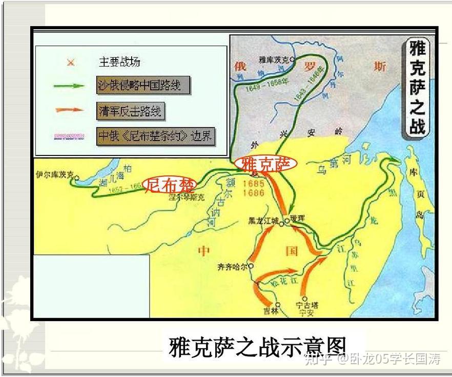 1689年清朝和俄国签订的边界条约:尼布楚条约 - 知乎