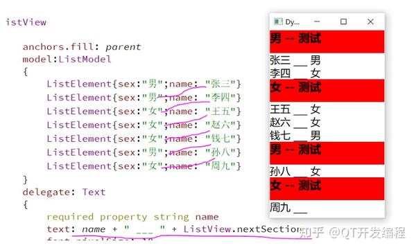 QML类型：ListView、TableModel - 知乎