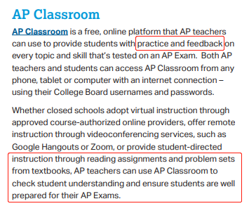 AP Classroom 详细讲解！强势助力AP大考 - 知乎