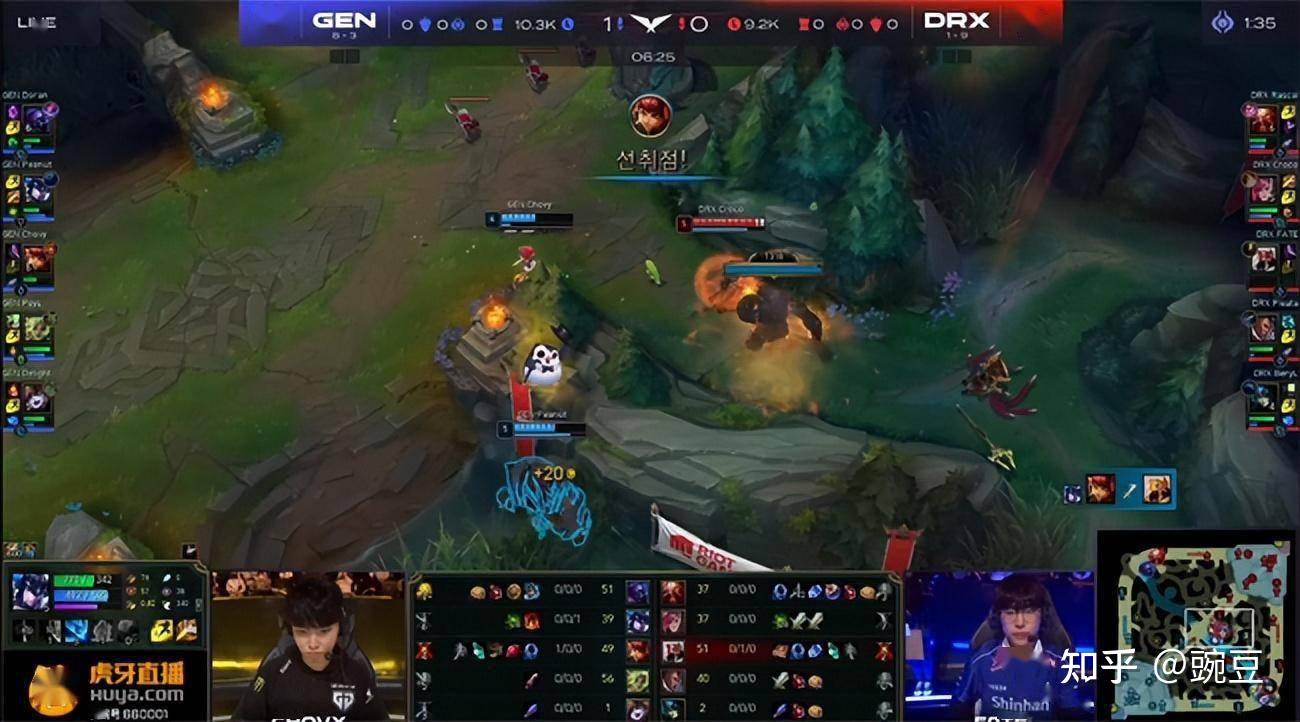 LOL-LCK：Chovy安妮闪现开团秒杀“卢娜”，GEN 2-0横扫DRX - 知乎