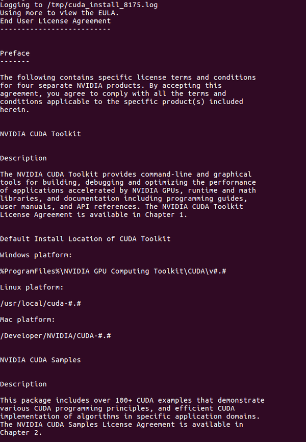 深度学习配置：Ubuntu 16.04.2 + GTX 1070 +CUDA 8.0 +cuDNN 5.1 + TensorFlow 安装 - 知乎