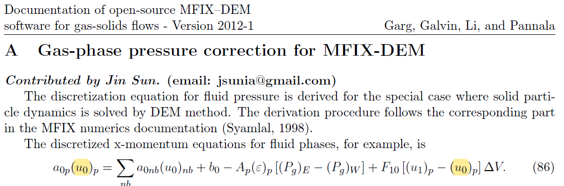 曳力在CFD-DEM流体动量方程中的处理 （以MFiX和OpenFOAM为例） - 知乎