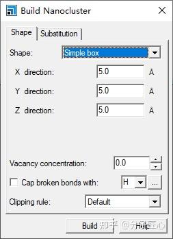 第十章第五小节：Materials Studio（MS）软件 纳米结构构建器（Nanostructure Builder）碳纳米管 纳米簇 - 知乎