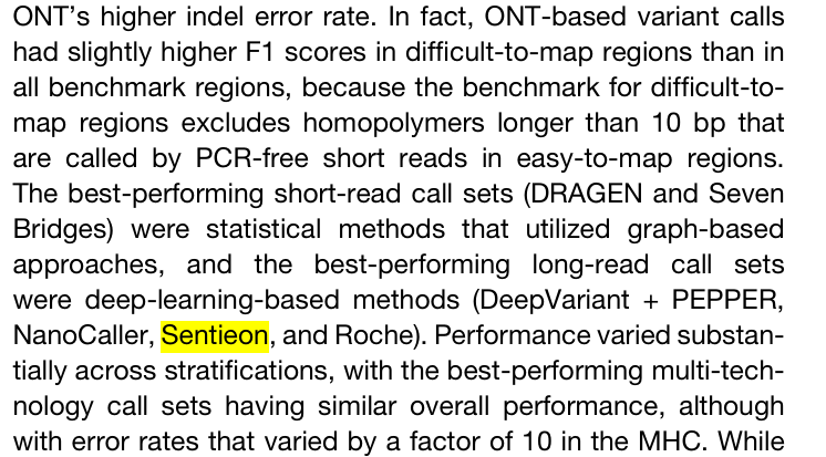 文献解读-PrecisionFDA Truth Challenge V2: Calling variants from short and long reads in difficult-to ...