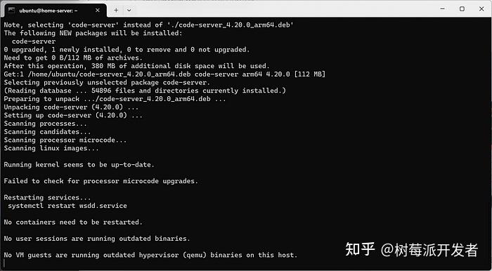 树莓派5终极开发方案：VSCode Server避坑实战指南 - 知乎