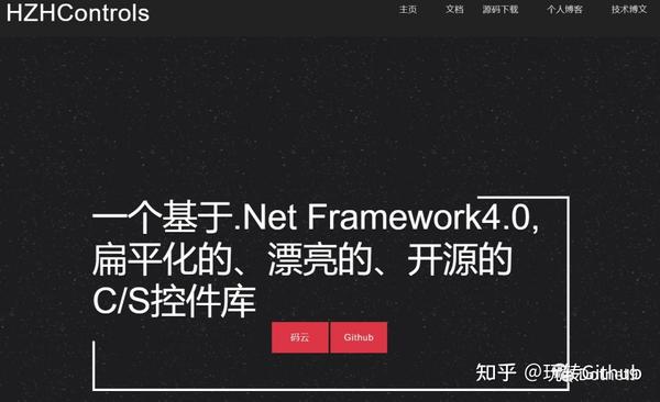 dotnet9站长推荐：HZHControls最美的Winform开源控件库 - 知乎