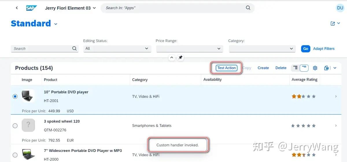 SAP Fiori Elements List Report 
