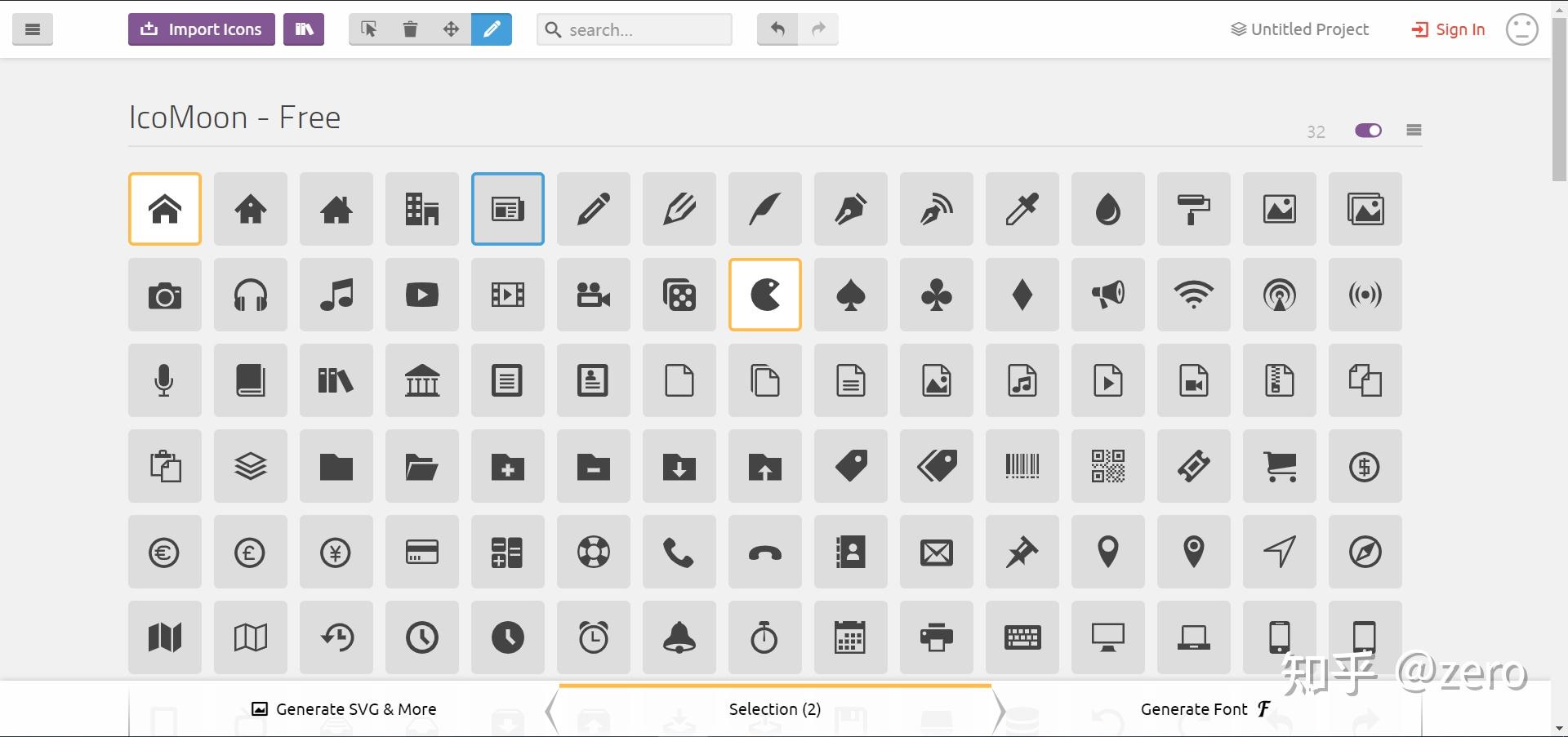 分享43个前端、设计师常用优质的图标资源 - 知乎