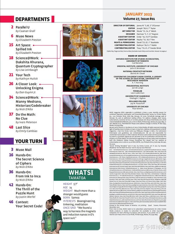 Muse-缪斯杂志-2023年合集电子版PDF下载Cricket儿童系列 - 知乎