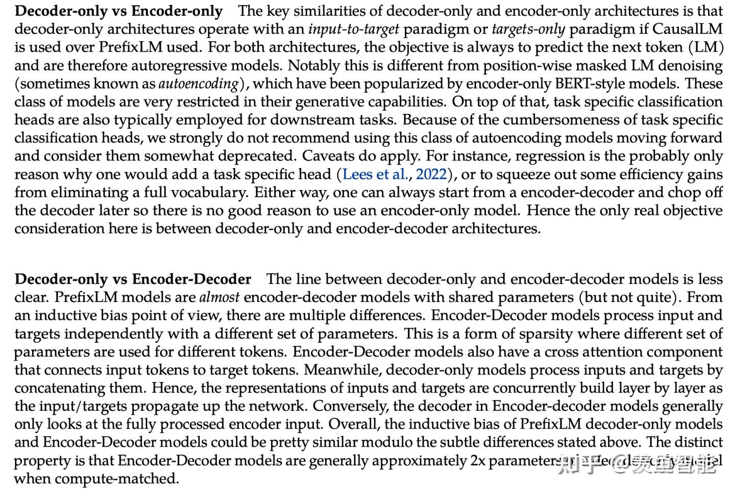 【OpenLLM 001】大模型的基石-架构之争，decoder is all you need? - 知乎