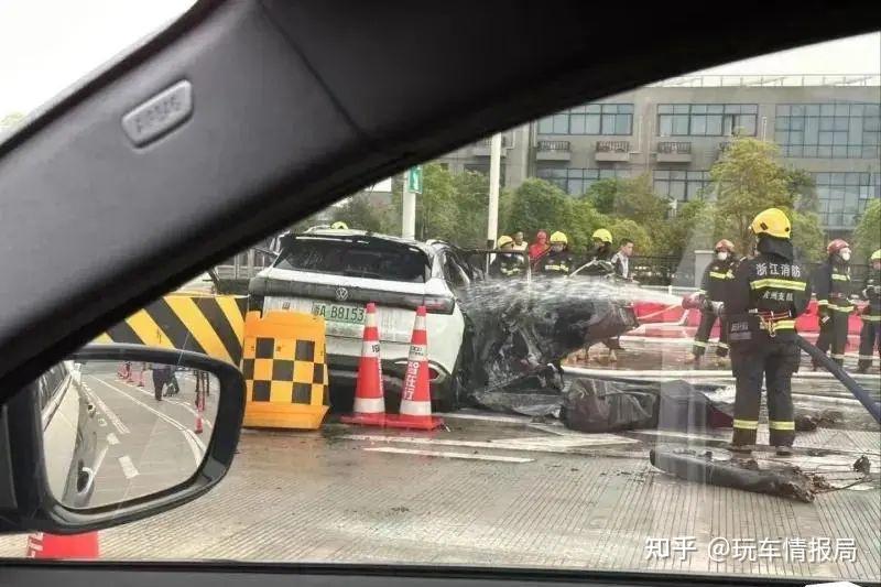 大众ID4自燃致4人死亡！别嘴硬了，电动车自燃就是比燃油车危险 - 知乎