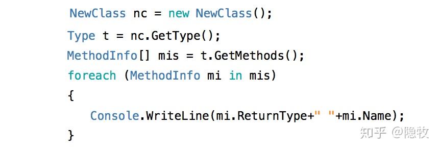 C#反射机制 - 知乎