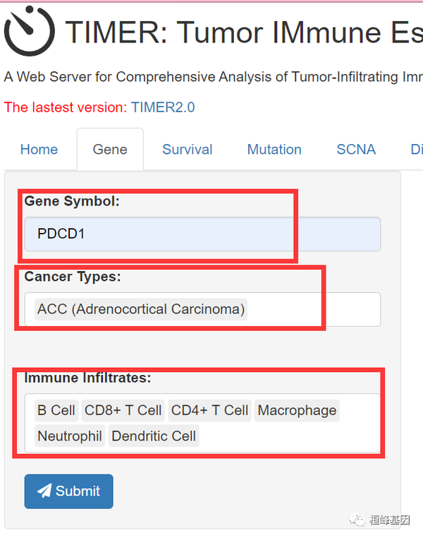 RNA 24. SCI文章中基于TCGA的免疫浸润细胞分析的在线小工具——TIMER - 知乎