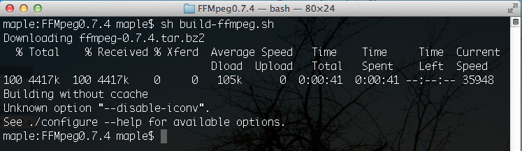 iOS: FFmpeg编译和使用问题总结 - 知乎