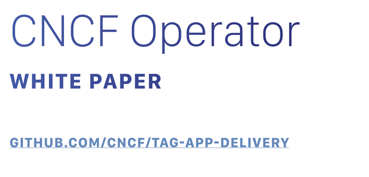 翻译｜CNCF Operator 白皮书 - 知乎