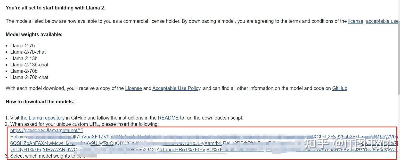 大模型学习笔记 | llama2获取模型参数并且hf化 - 知乎