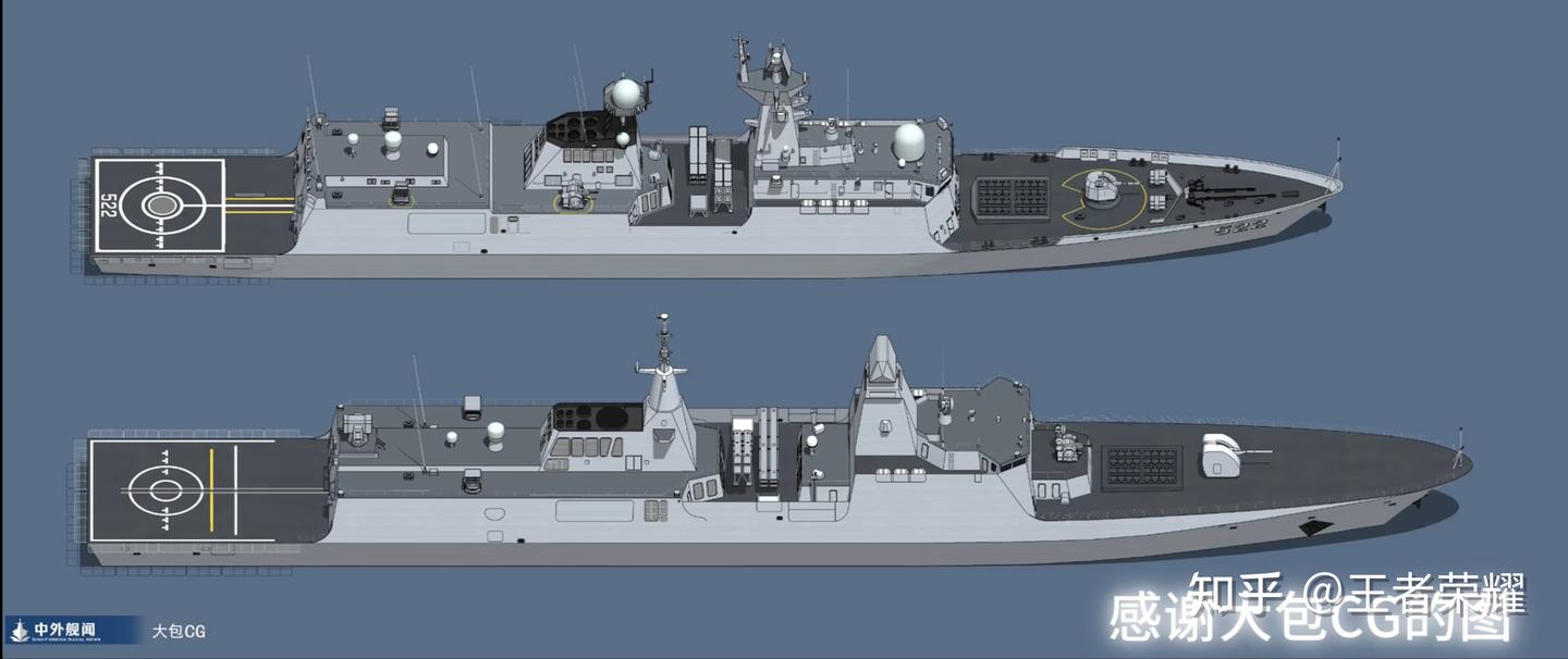 浅谈“054B”(057型)型大型隐身导弹护卫舰在人民海军中的定位以及未来的可能发挥的作用！ - 知乎