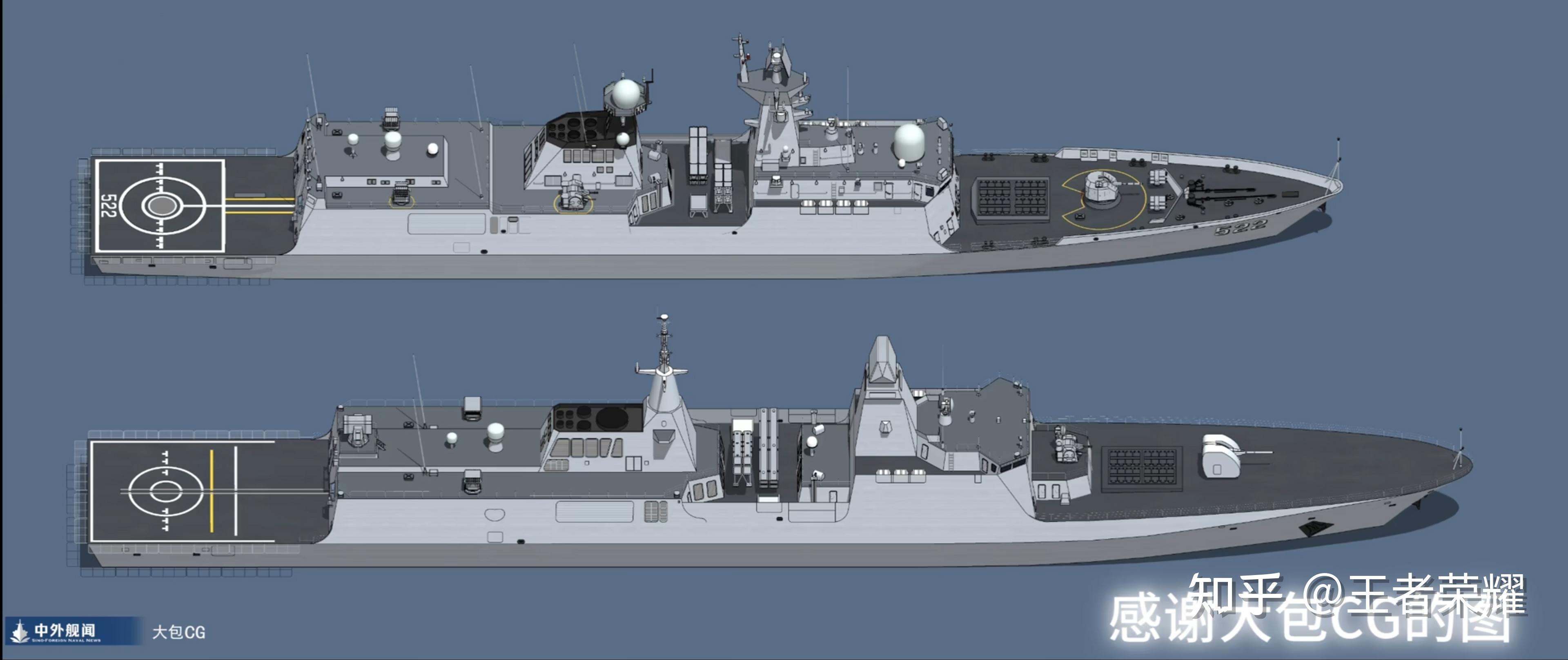 浅谈“054B”(057型)型大型隐身导弹护卫舰在人民海军中的定位以及未来的可能发挥的作用！ - 知乎