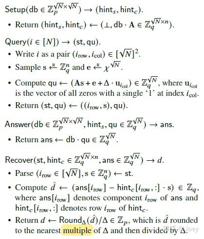 PIR系列专题（一）：SimplePIR——一种高效的index-based PIR方案 - 知乎