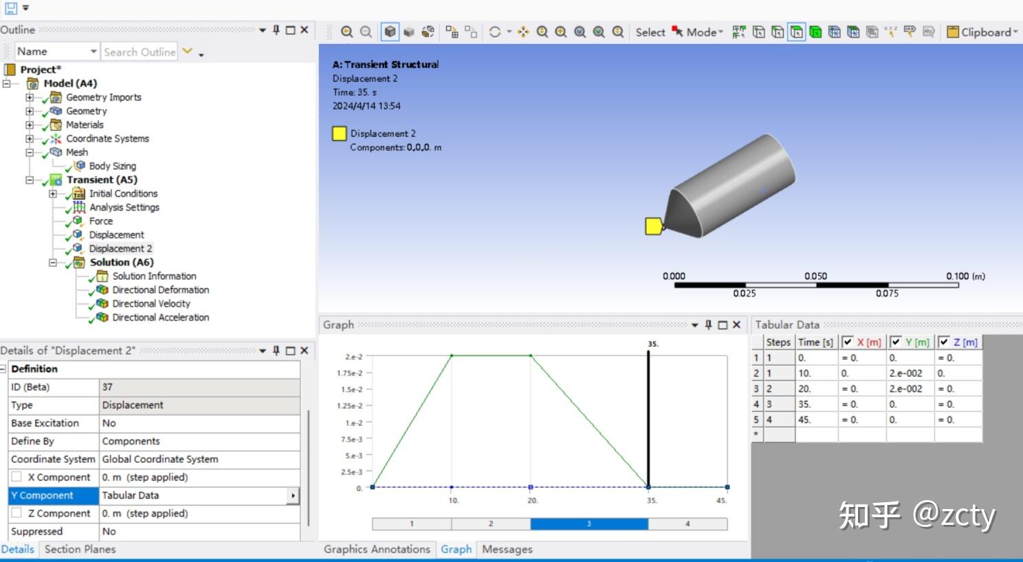 Ansys Workbench机械工程应用精华30例之瞬态动力学分析实例 凸轮从动件运动分析(第14例) 知乎