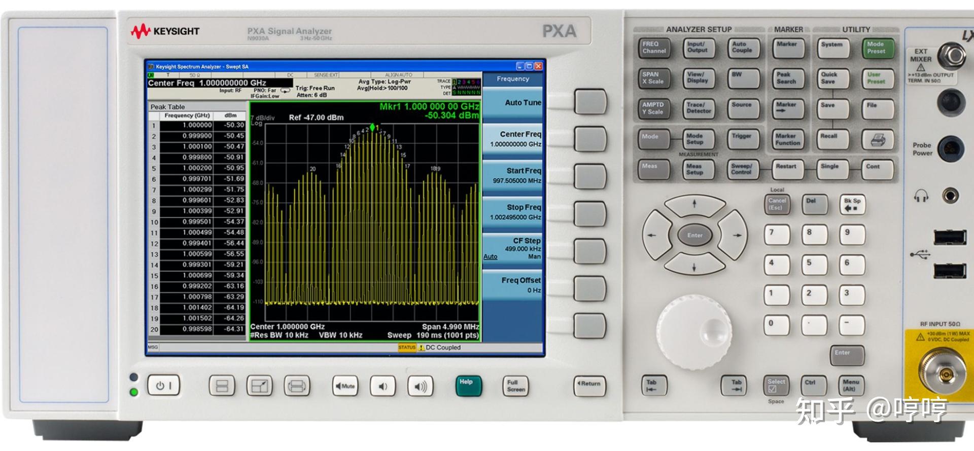50G安捷伦频谱仪N9020A N9020B N9030A N9030B N9040B - 知乎