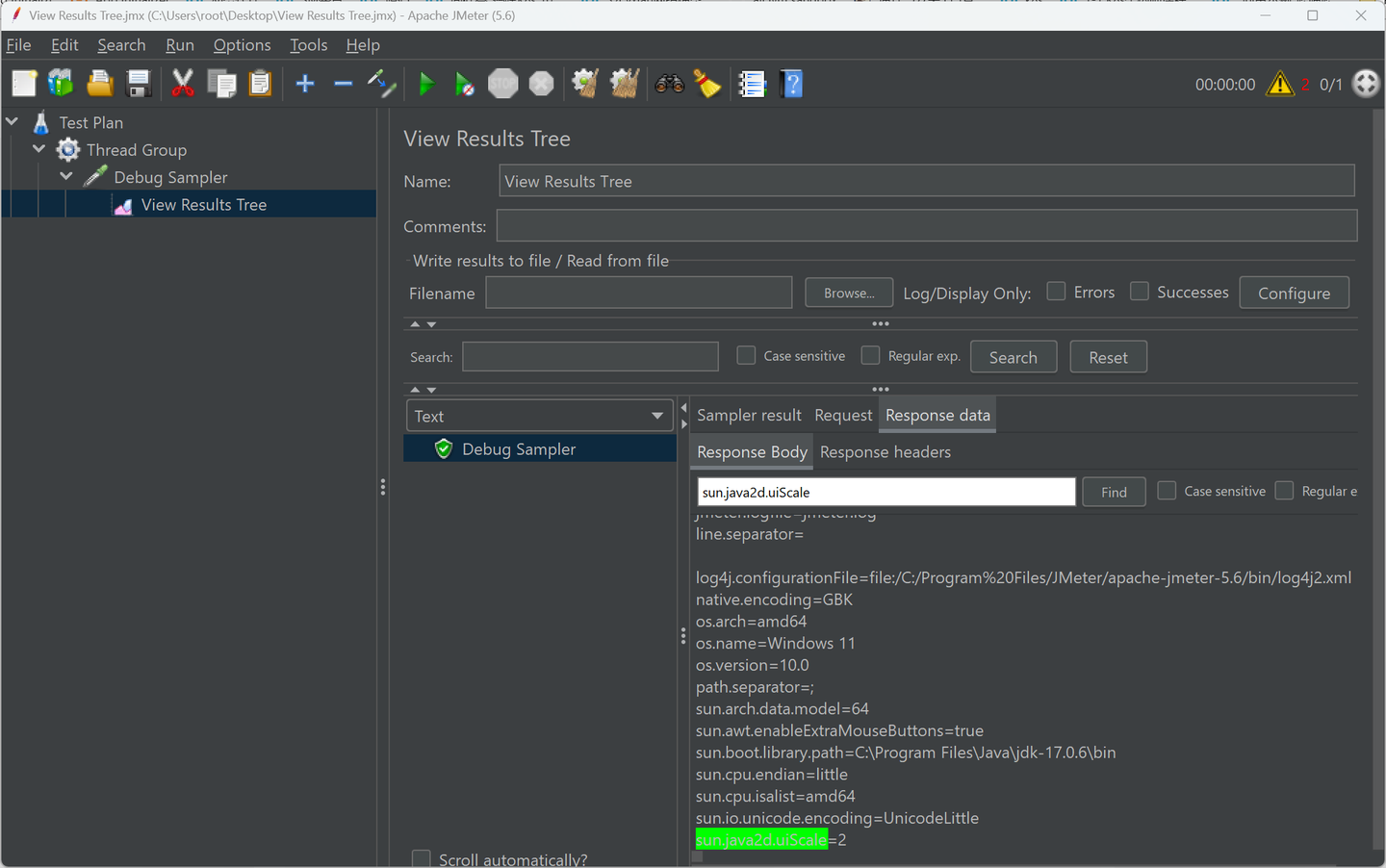 JMeter 永久调整界面字体和图标的大小 - 知乎