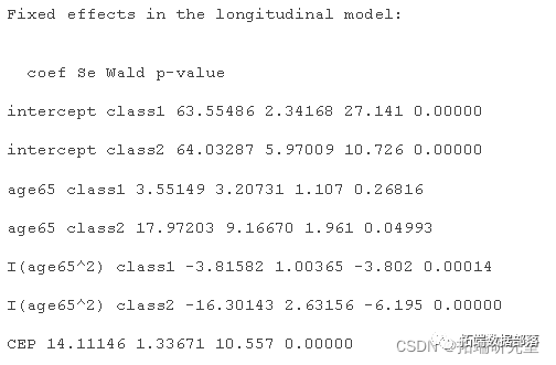 如何用潜类别混合效应模型(Latent Class Mixed Model ,LCMM)分析老年痴呆年龄数据|附代码数据 - 知乎