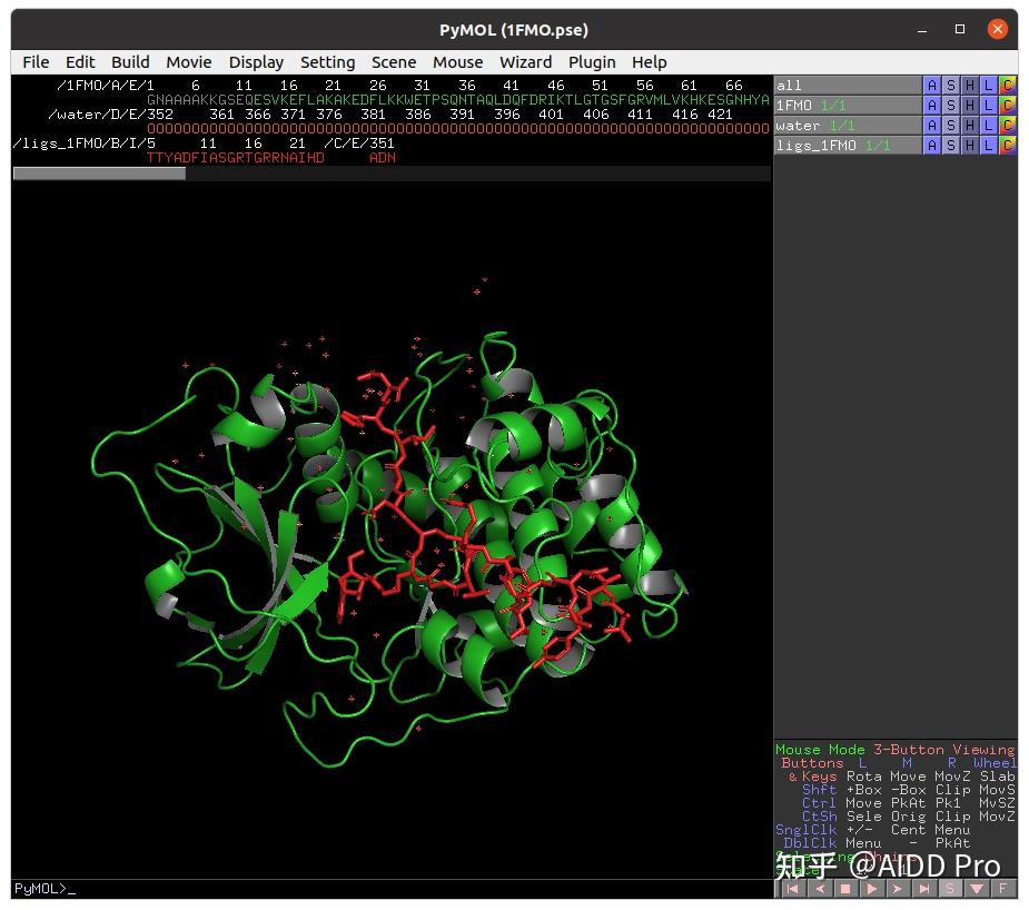 PyMOL进阶教程【02】分析蛋白活性口袋并测量体积 - 知乎