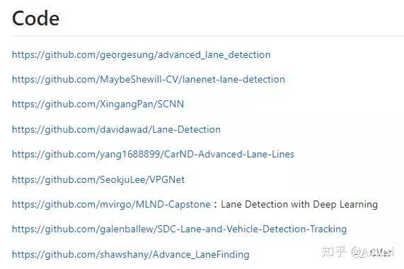 GitHub：车道线检测最全资料集锦 - 知乎