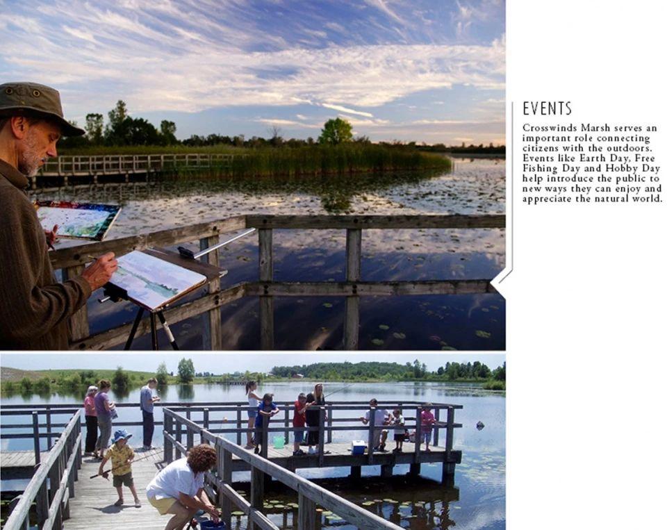 2019 ASLA 地标奖：Crosswinds Marsh湿地展示保护区，美国密歇根州 - 知乎