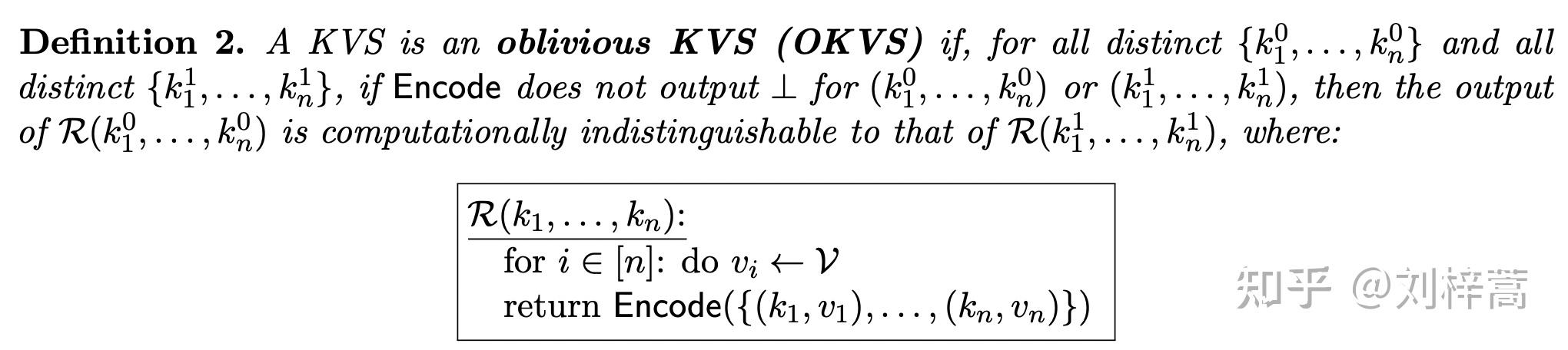 论文粗读：[RR‘22]Blazing Fast PSI from Improved OKVS and Subfield VOLE - 知乎