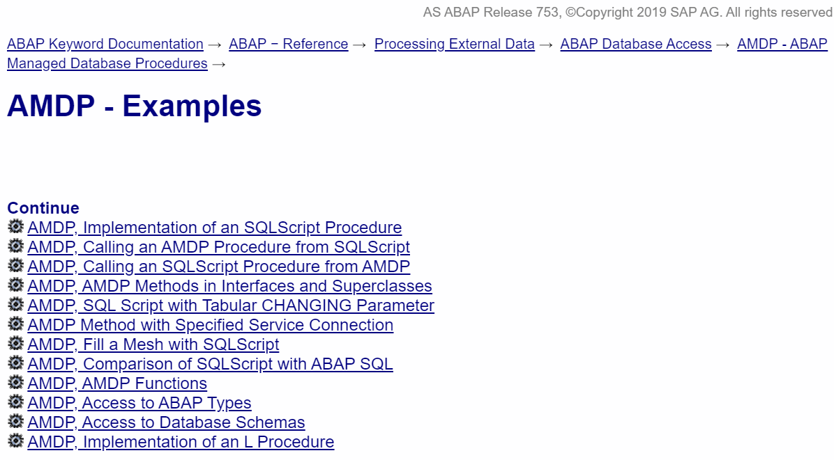 SAP AMDP介绍 - ABAP托管的HANA数据库过程 - 知乎