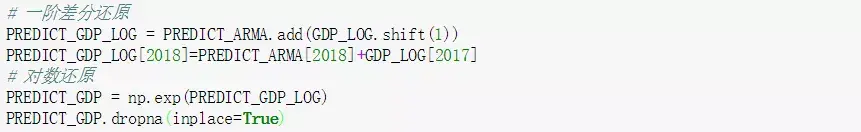 【时间序列分析】ARMA预测GDP的python实现 - 知乎