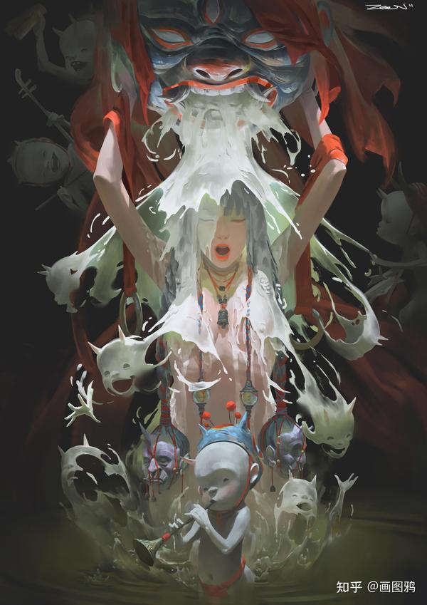 “鬼神界的弄潮er”—宝藏画师：ZeenChin - 知乎