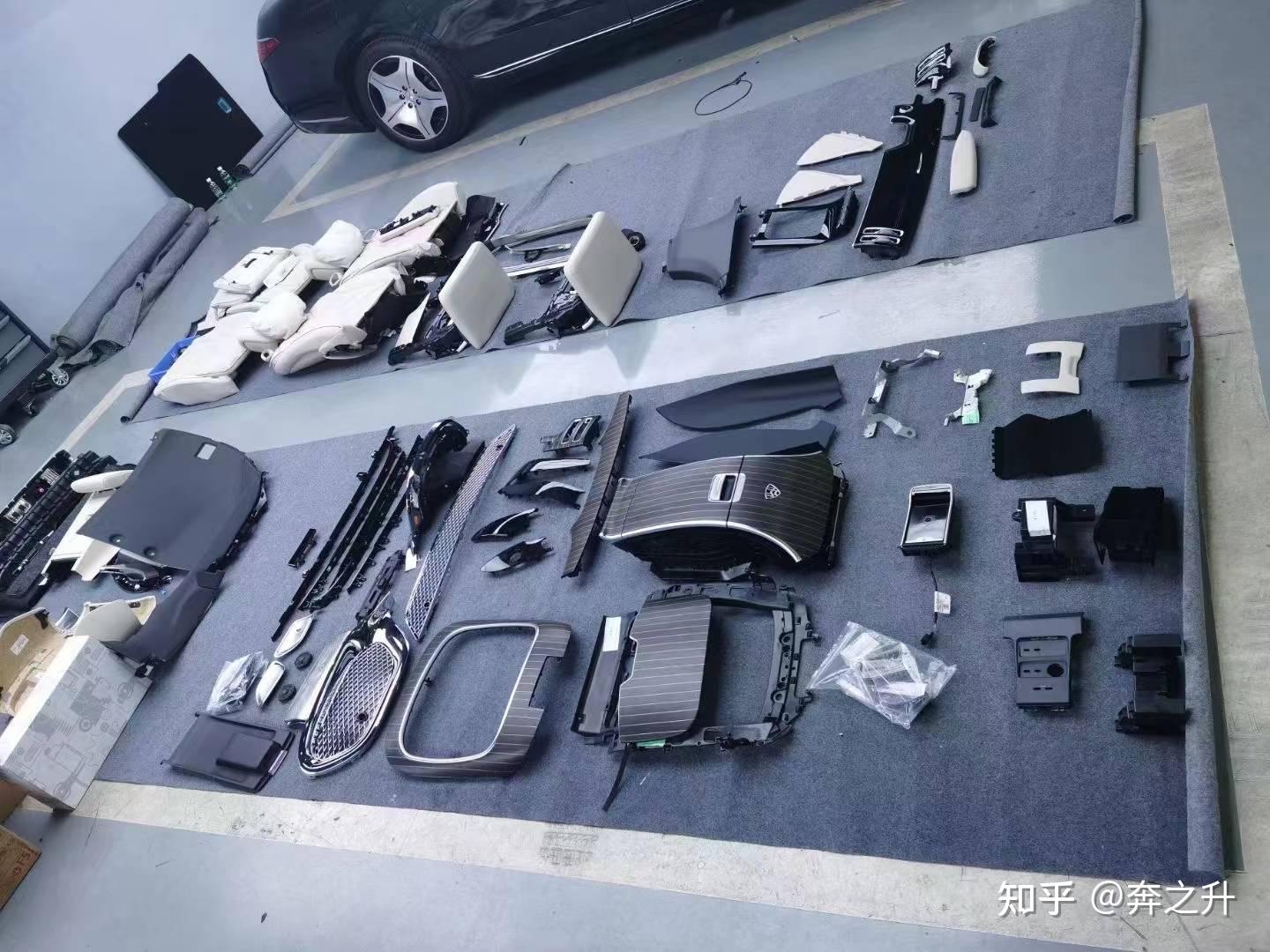 23款迈巴赫S480升级头等舱行政四座+全车H38核桃木+镀铭格栅等 - 知乎