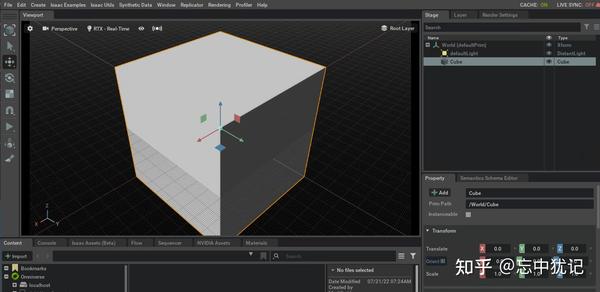 Isaac Sim探索|（二）可视化交互操作 - 知乎