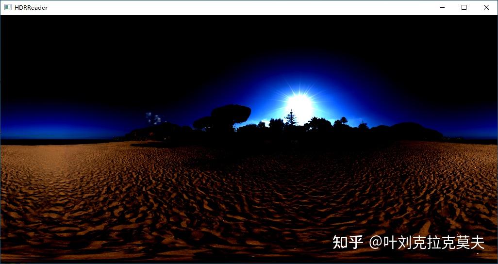 VTK官方示例Python版62 - HDRReader.py - 知乎