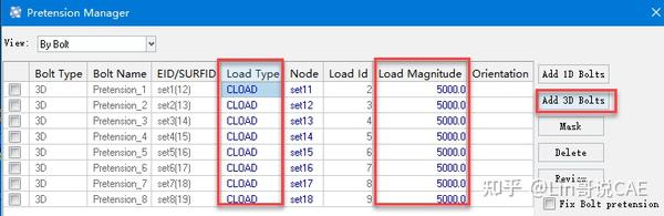 【hypermesh联合abaqus仿真】Abaqus螺栓预紧力 - 知乎