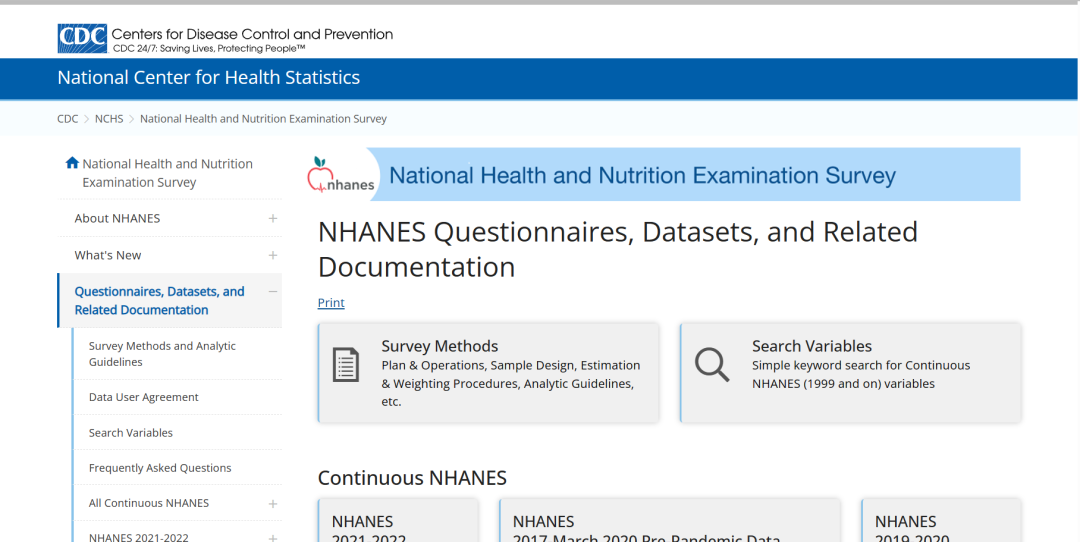 【公卫考研/公共卫生数据库】发SCI利器！预防医学常用数据库来啦！ - 知乎