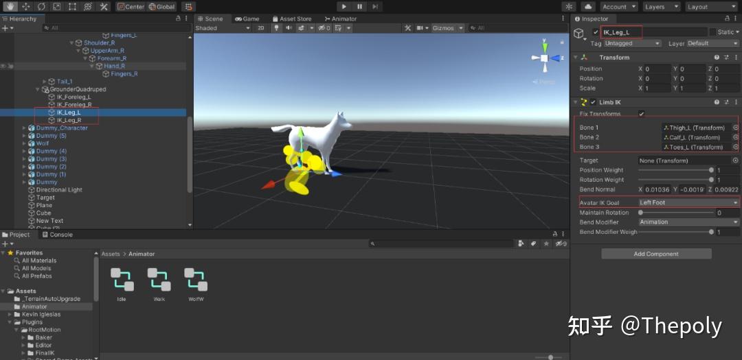 Unity | Finak IK基础组件功能使用 - 知乎