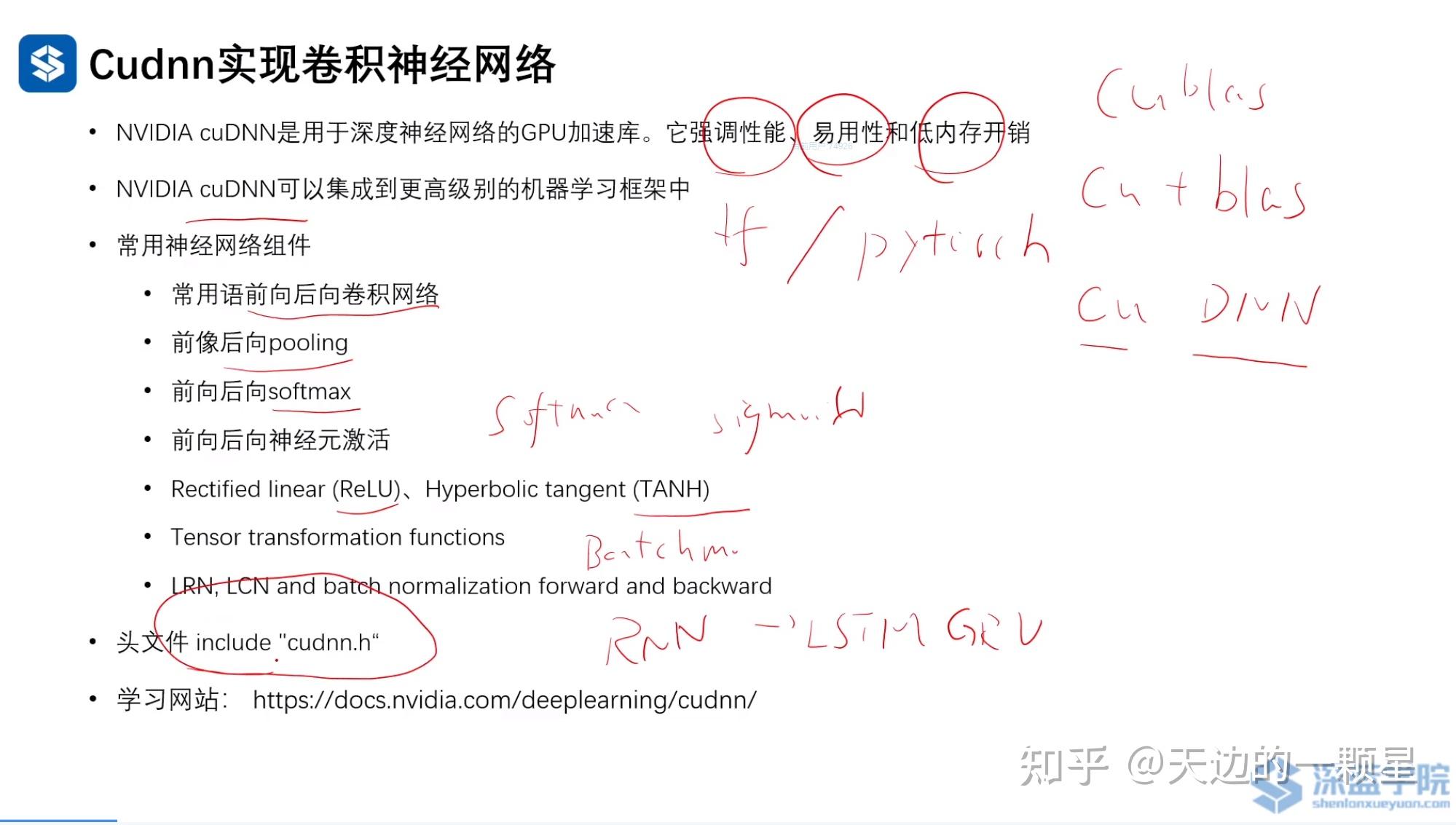 cuBLAS 和 cuDNN 介绍与使用 - 知乎