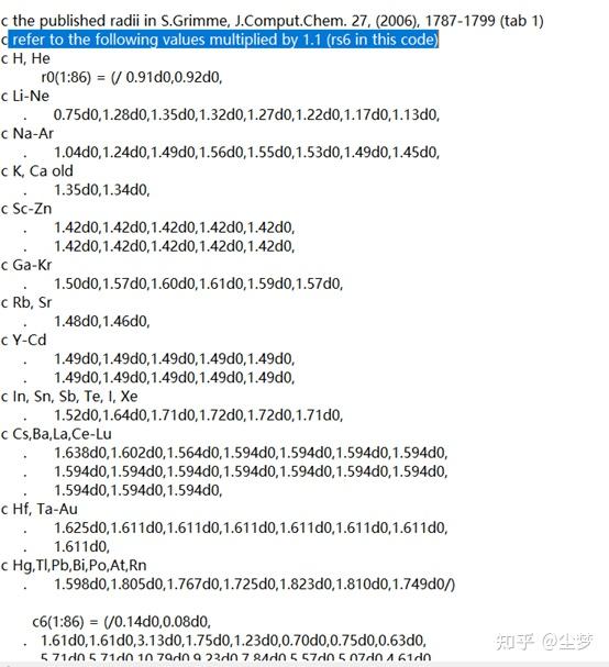 Castep/DMol3遇到Grimme DFT-D色散修正参数不足报错处理方法 - 知乎