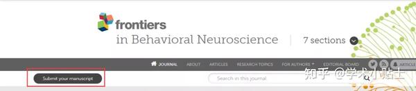 干货分享|5大常见SCI投稿系统-Frontiers,最全分步指导说明~ - 知乎