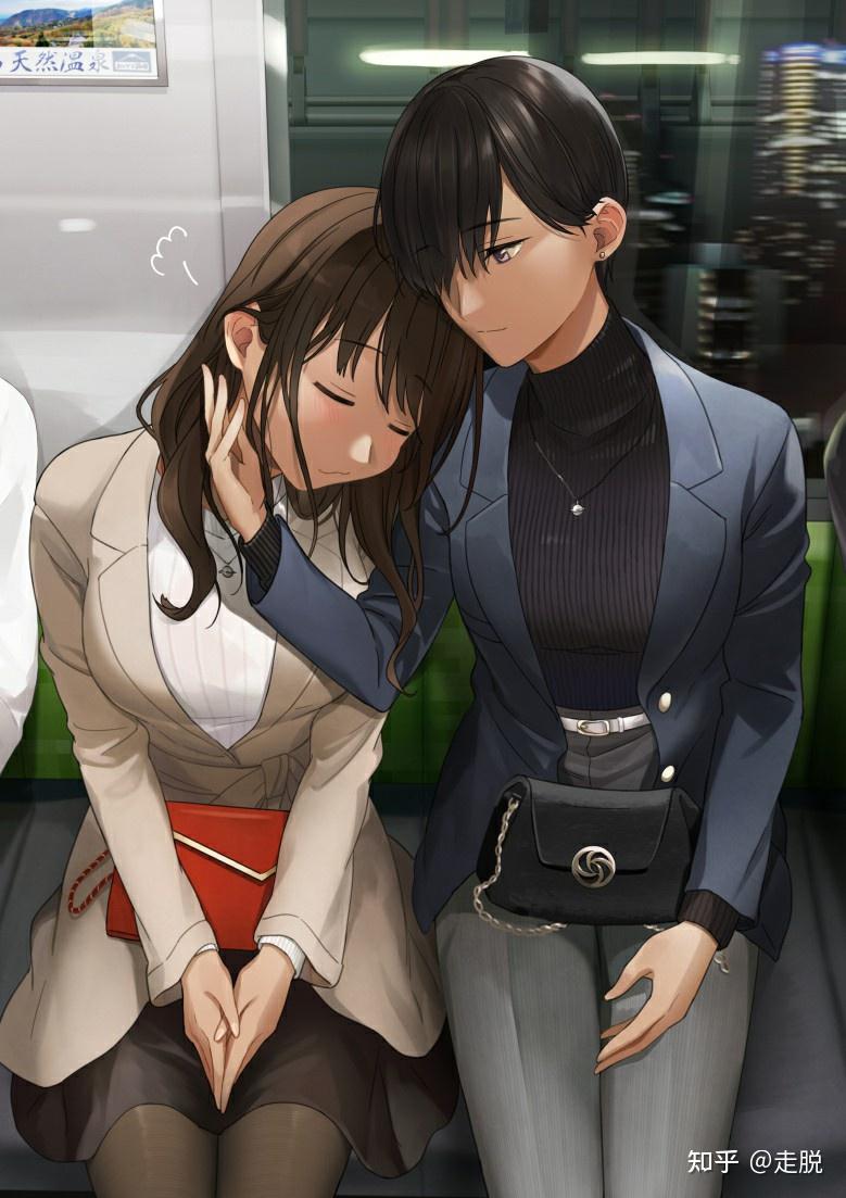 【P站美图推荐】#027期 社会人百合特辑 - 知乎