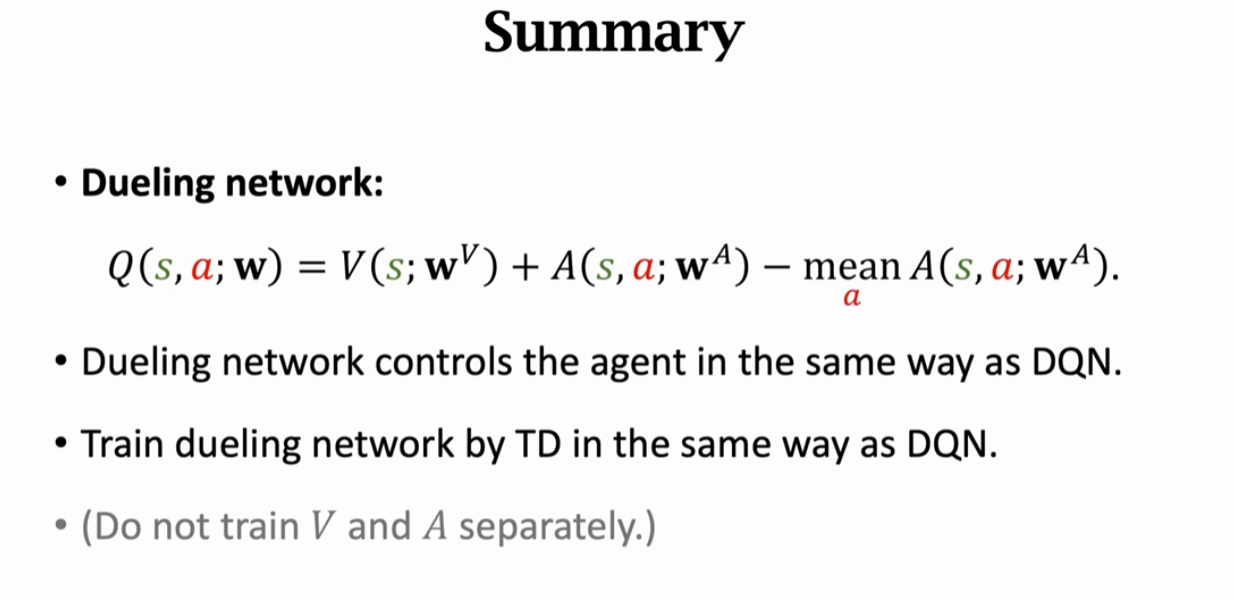 王树森深度强化学习笔记11：Dueling Network - 知乎