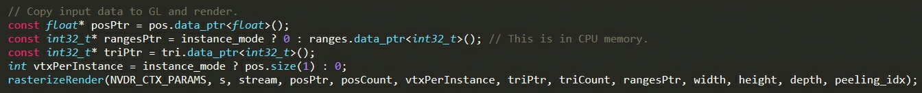 nvdiffrast笔记 - 知乎