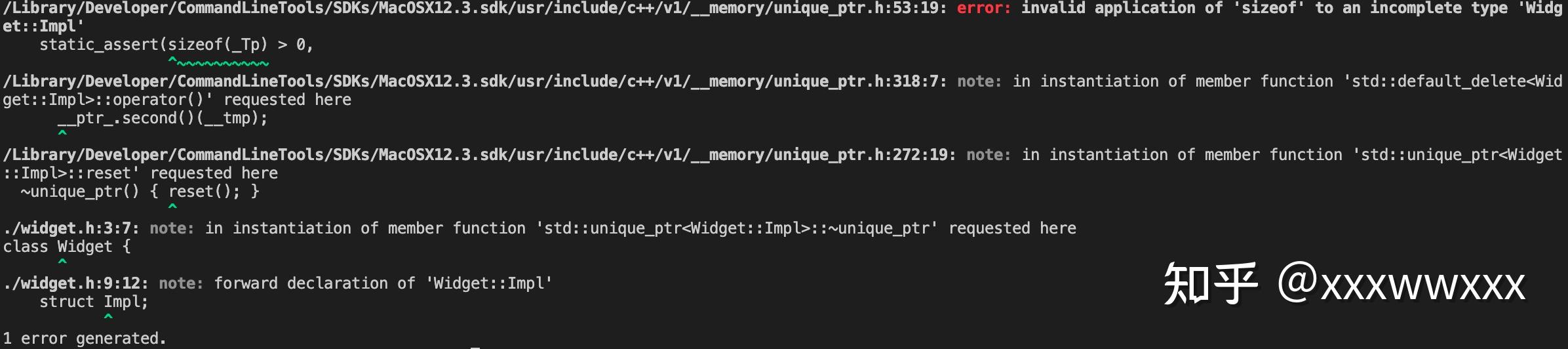 Effective Modern C++: 使用 Pimpl 技法（条款22） - 知乎