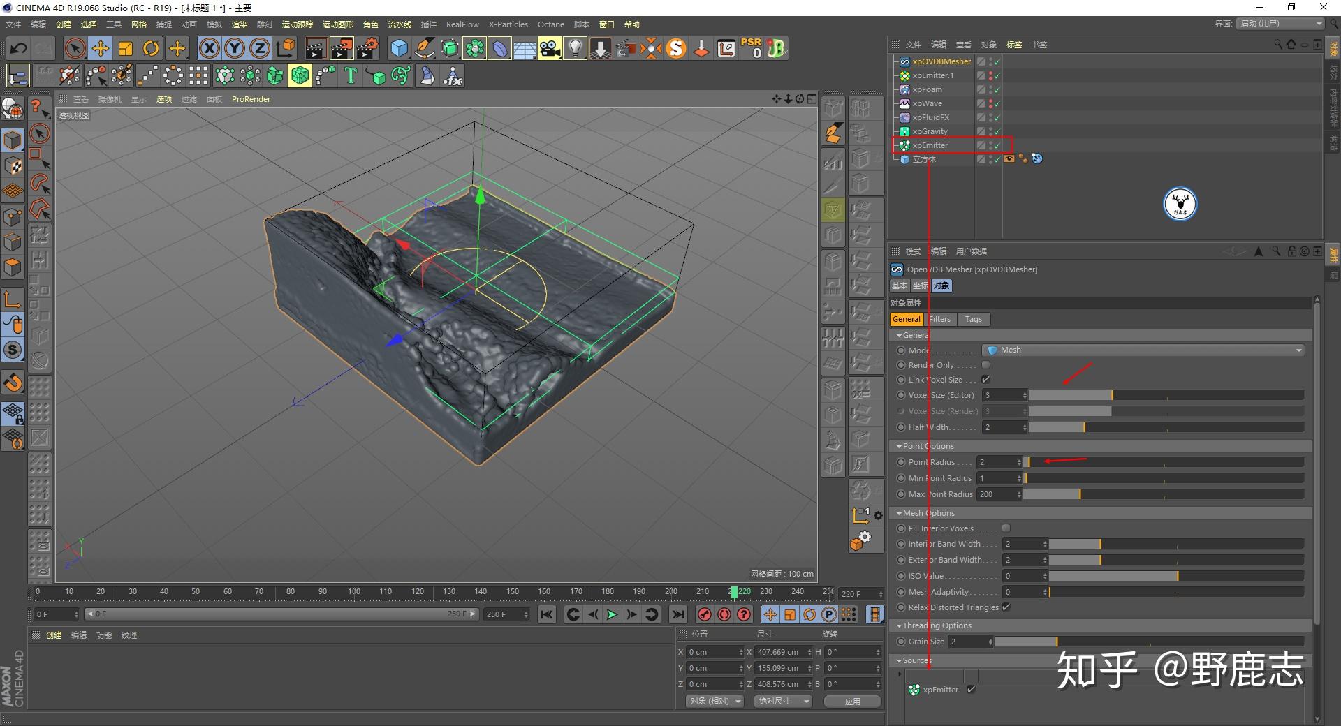 （图文+视频）C4D野教程：使用XP4.0轻松制作波浪动画 - 知乎